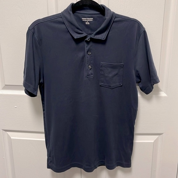 Amazon Essentials | Shirts | Amazon Essentials Mens Slim Fit Navy Blue ...